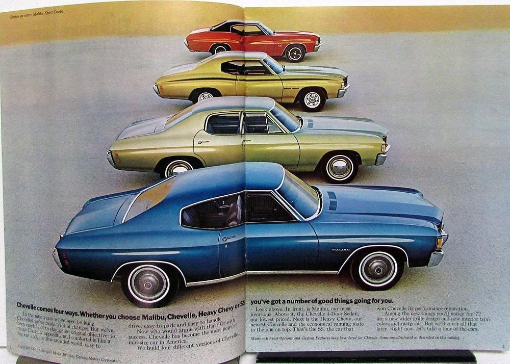 1972 Chevrolet Chevelle Heavy Ever Heard Of A "Heavy Chevy" Chevelle?