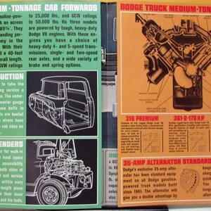 1964 Dodge Truck Medium Ton Cab Forward C500 600 700 Sales Folder Rev 9 ...