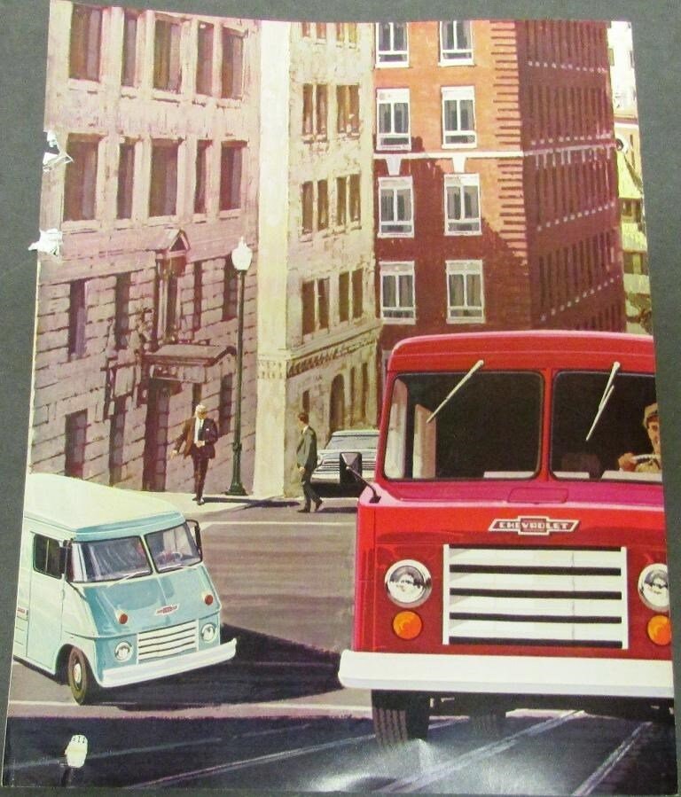 1967 Chevrolet Fwd Control Step Van & Chassis Model Truck - Etsy