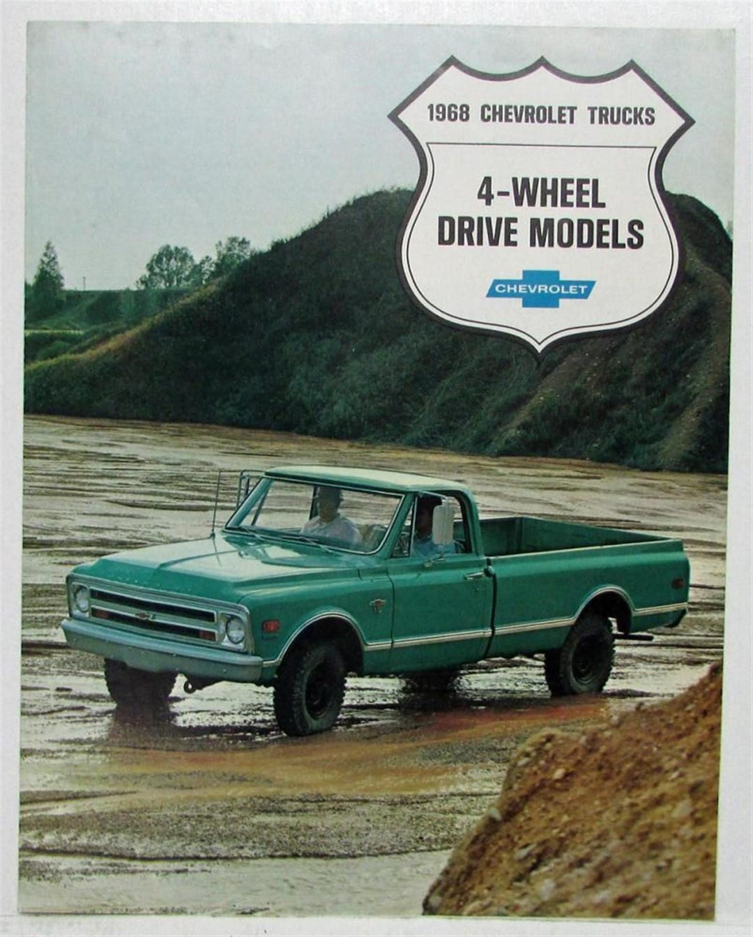 1968 Chevrolet Trucks 4-wheel Drive Models Sales Brochure - Etsy