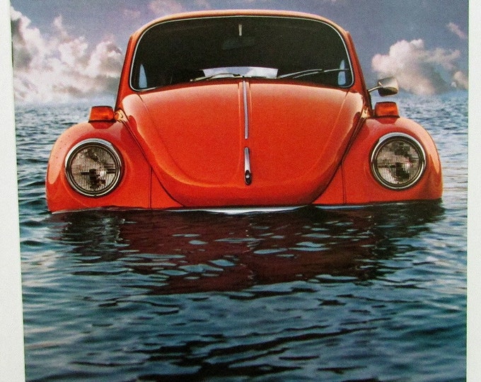 1974 Volkswagen VW Beetles Built Better Than Ever Sales Brochure - Etsy UK