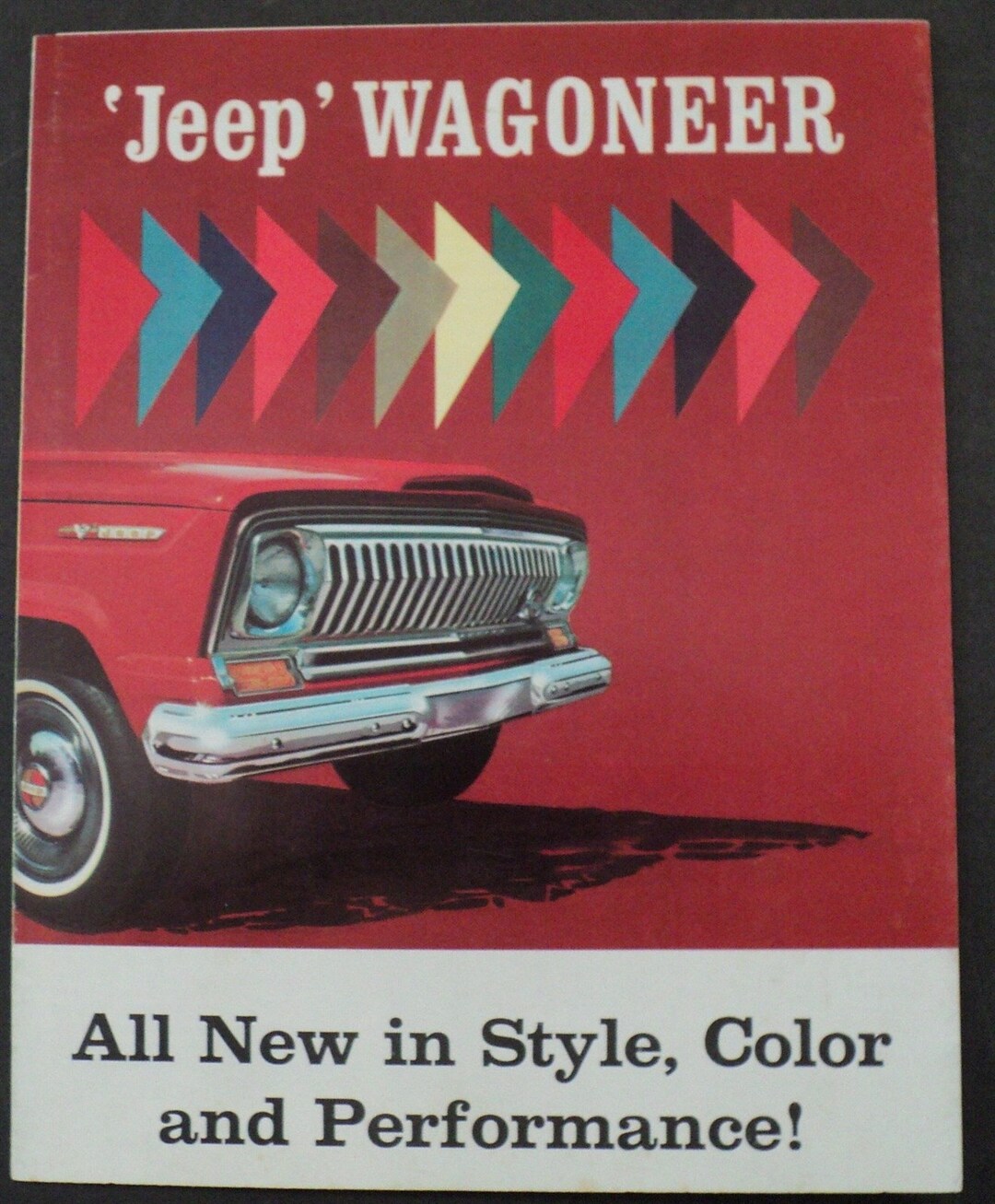 1965 Jeep Wagoneer Vigilante V8 Hi Torque Kaiser Sales Brochure - Etsy