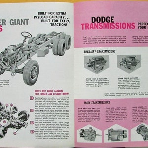 1961 Dodge High Ton Gas Trucks 4x2 C800 900 1000 6x4 CT700 800 900 Sale ...