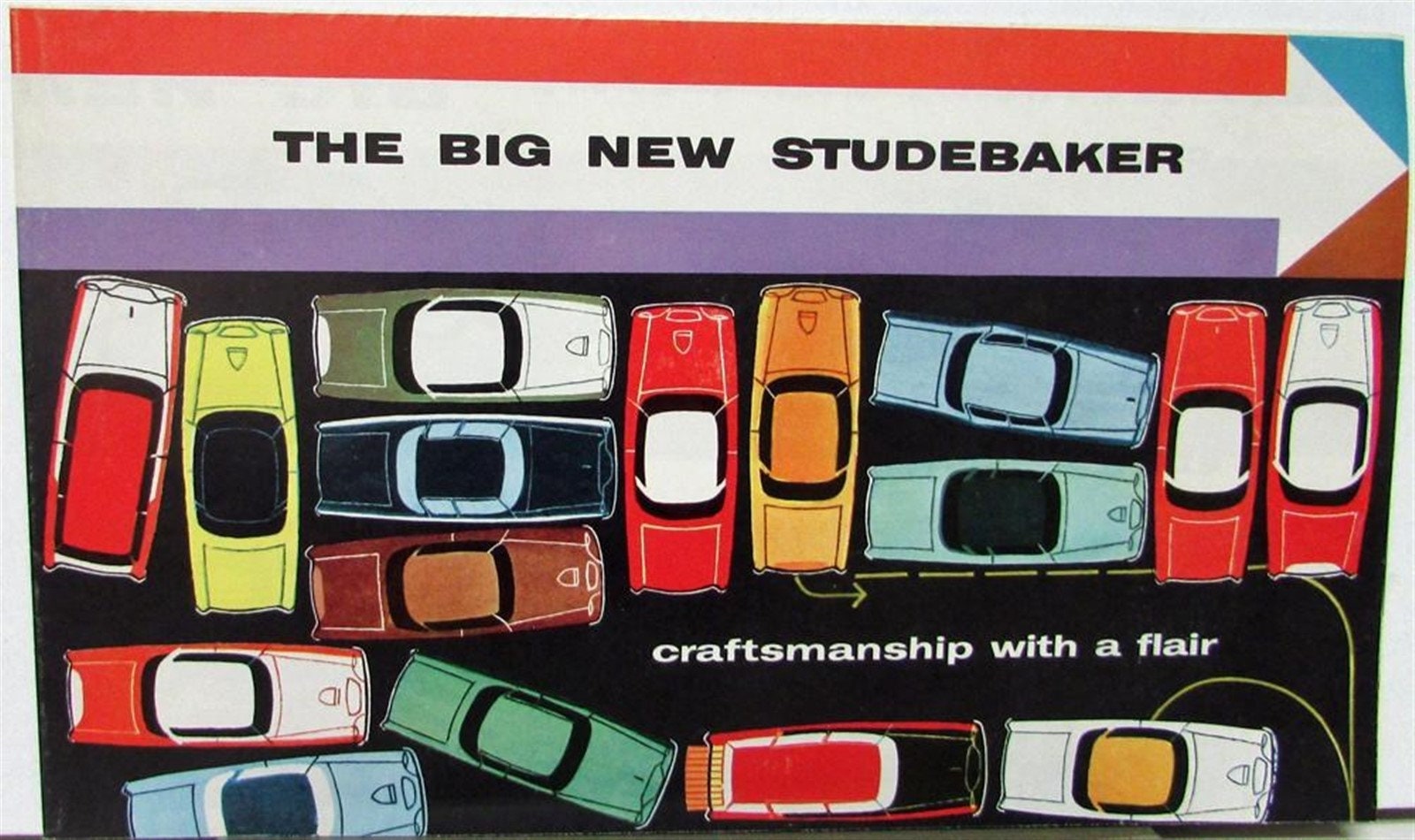 1956 Studebaker Sales Folder Poster Hawk Wagon President - Etsy