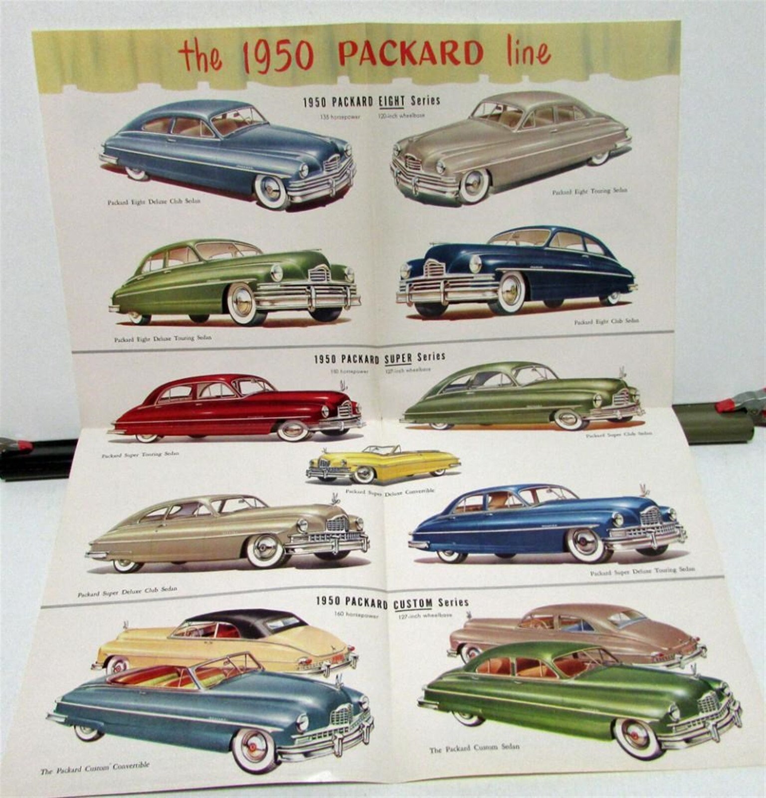 1950 Packard Eight Custom Super Series Ultramatic Dealer Sales - Etsy