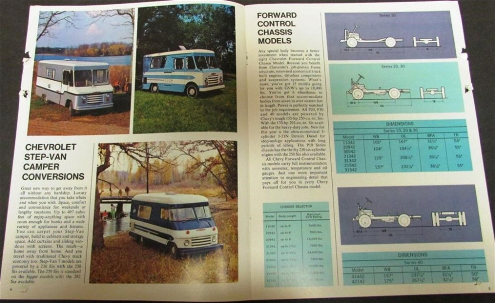 1967 Chevrolet Fwd Control Step Van & Chassis Model Truck - Etsy