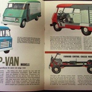 1962 Chevrolet Truck Panel Step Van Fwd Control Series C & P Sales ...