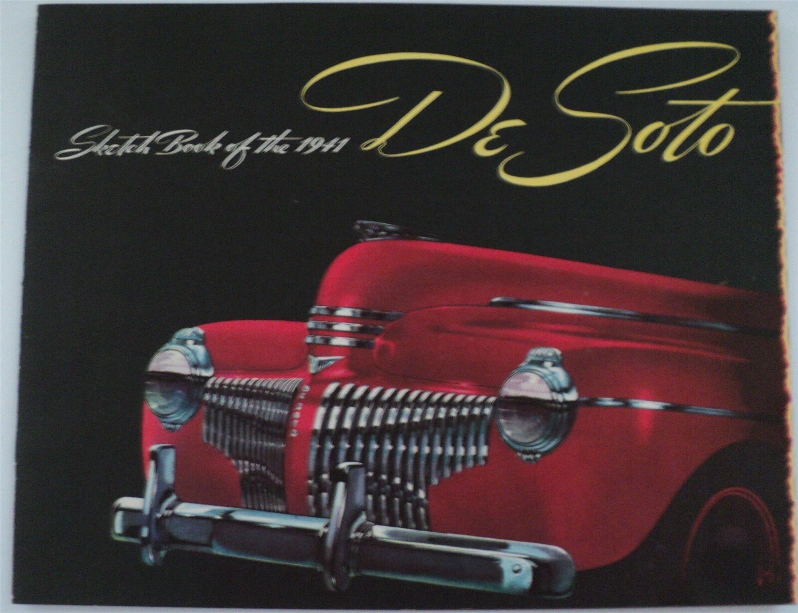 1941 Desoto Sedan Convertible Club Coupe Fluid Drive Sketch - Etsy
