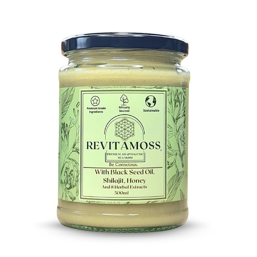 Sea Moss, Shilajit, Black Seed Oil, Raw Honey - Burdock Root, Dandelion ...