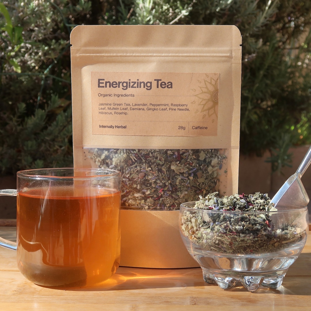 Energizing Herbal Tea Blend - Etsy