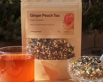 Chai Tea Set 5 Chai Tea Blends Lavender, Peach, Vanilla, Turmeric, Mushroom Blend Set Chai Gift ...