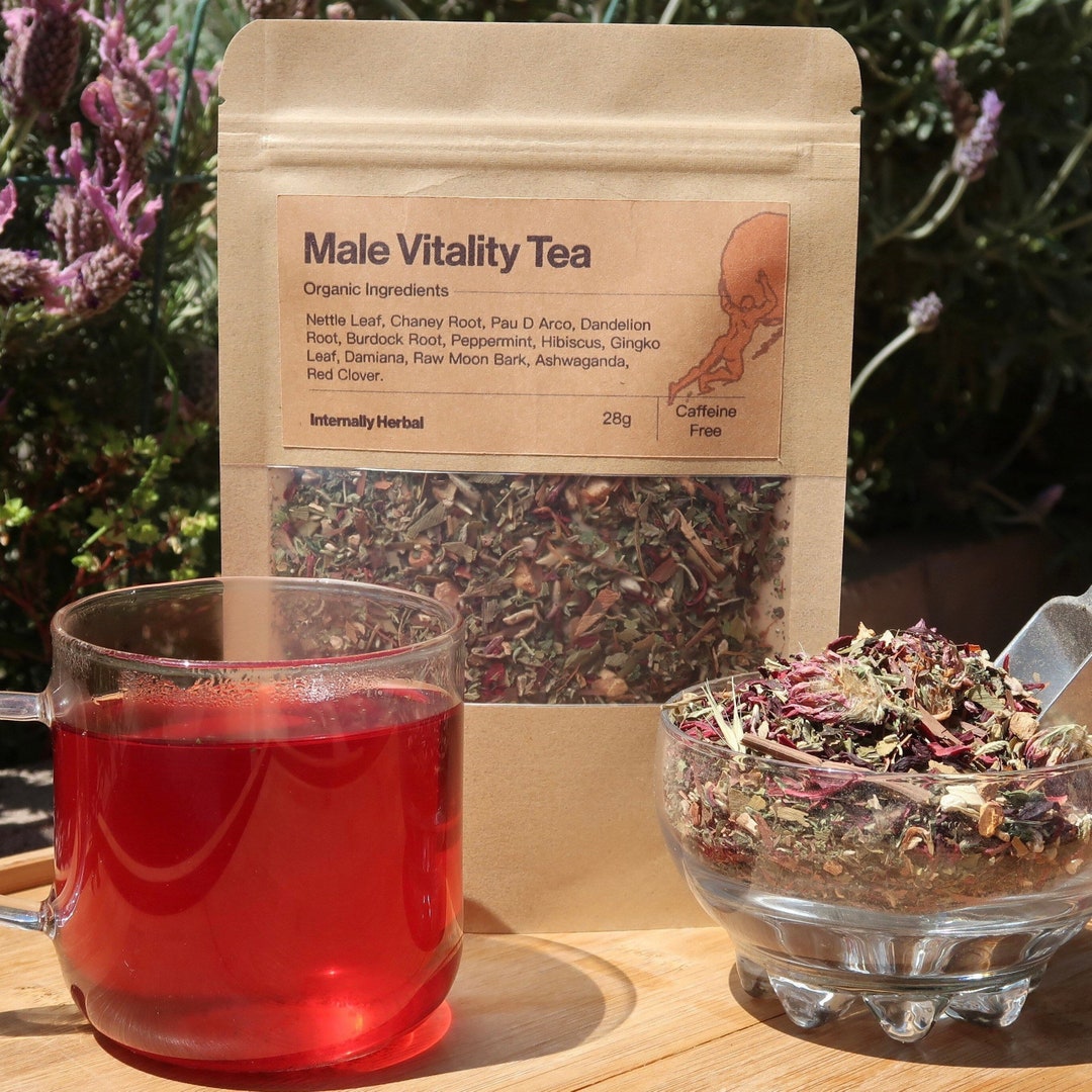 Organic Male Vitality Energy Tea | Herbal Tea | Men’s Tea | Men’s ...
