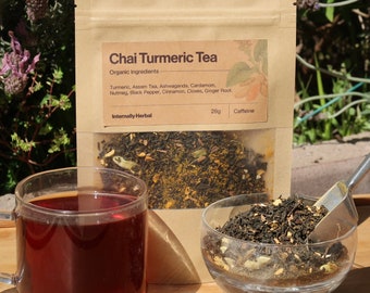 Chai Tea Set 5 Chai Tea Blends Lavender, Peach, Vanilla, Turmeric ...