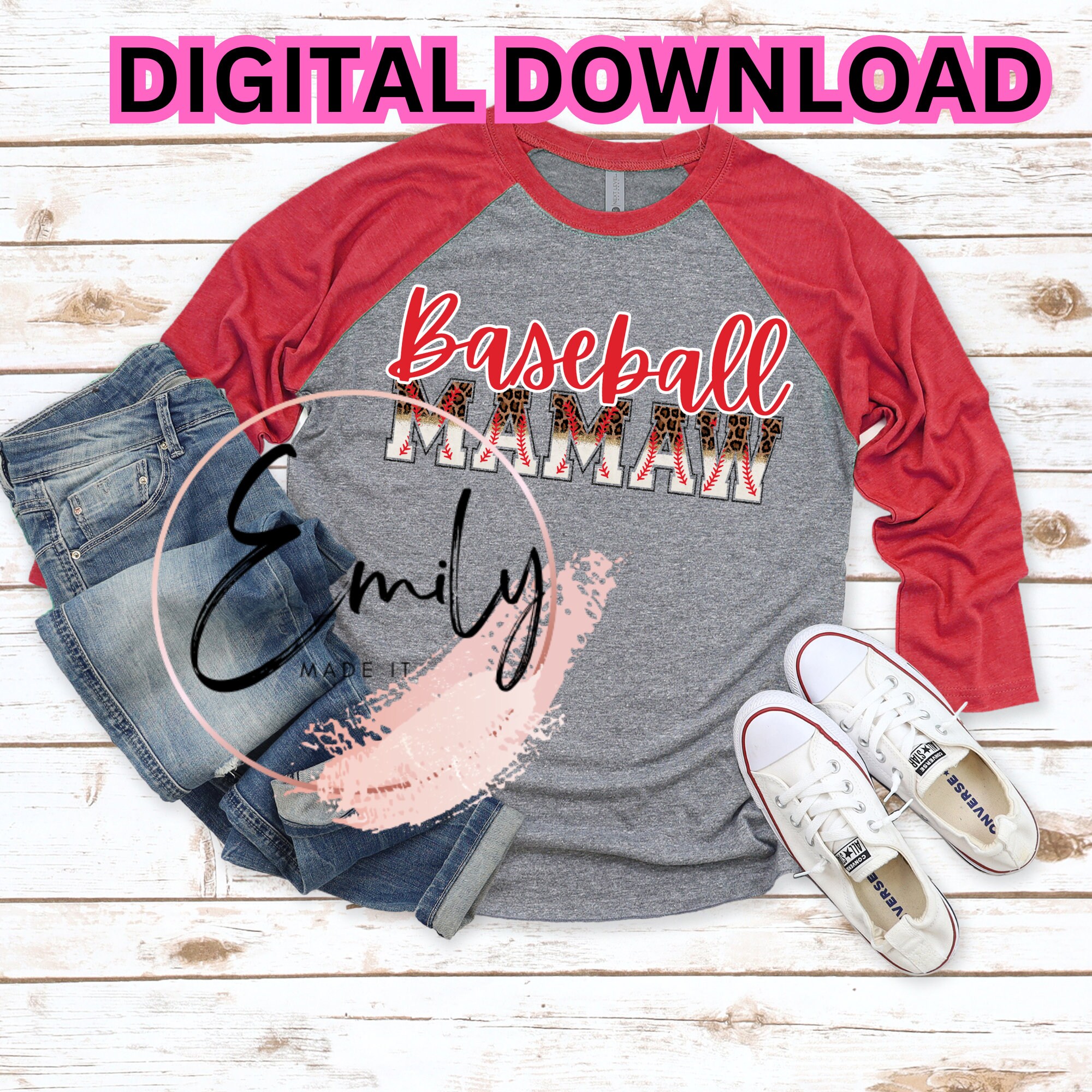 Baseball Mamaw Png Sublimation Design Download, Baseball Mamaw Png ...