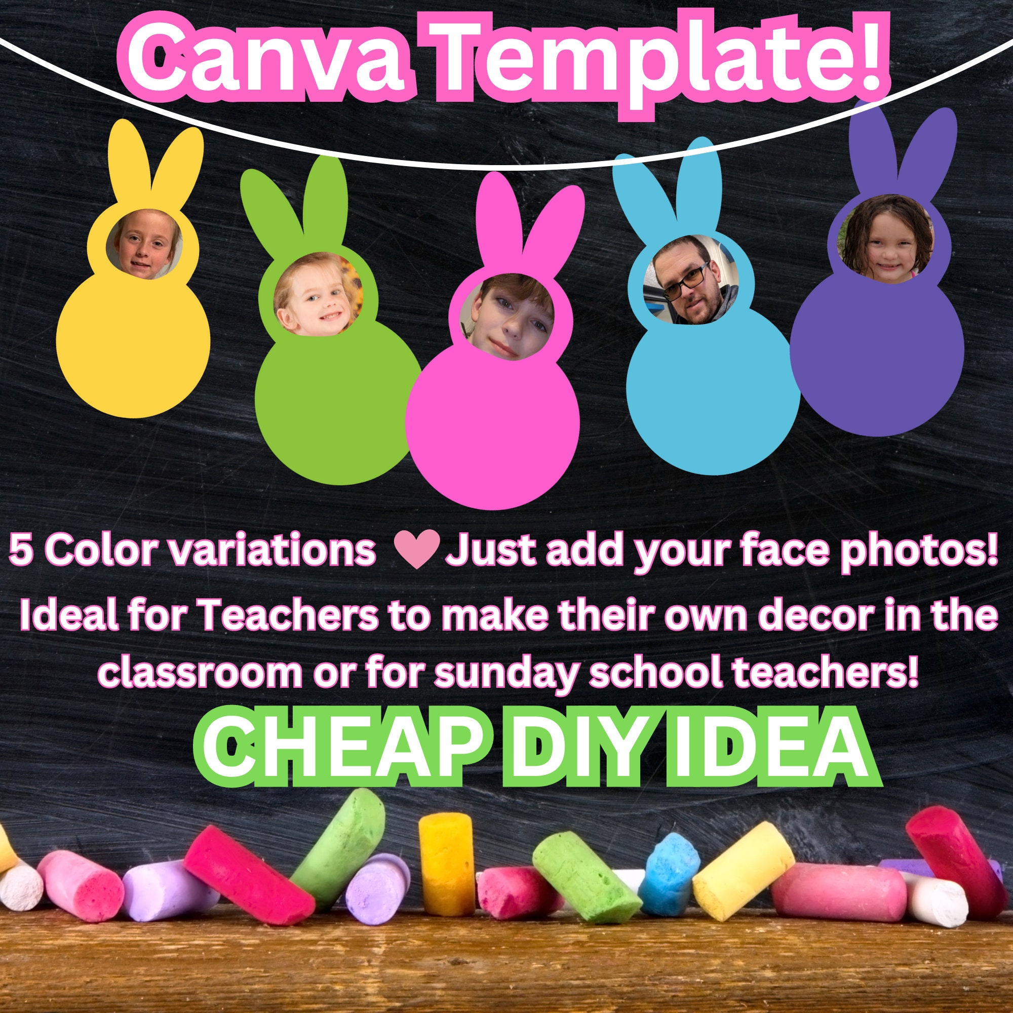 DIY Easter Decorations Made Easy With This Marshmallow Peep Photo ...