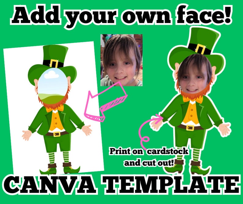 Leprechaun Activity for St Patricks Party Celebrating St Patrick's Day ...
