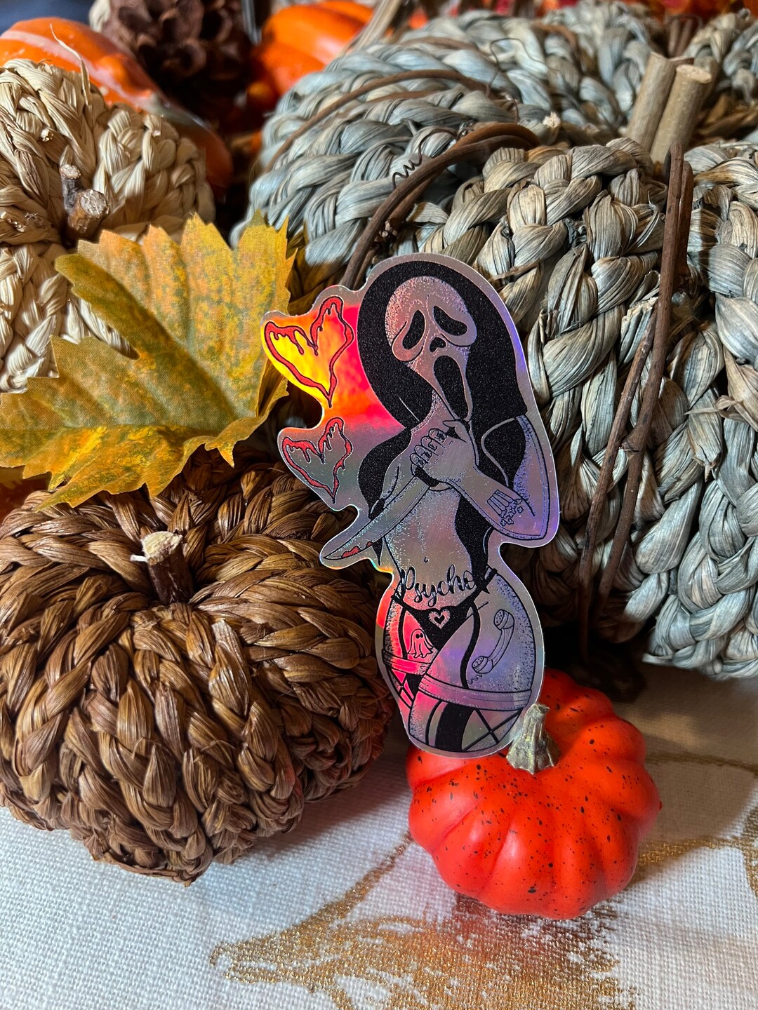 Scream Girl Sticker - Etsy