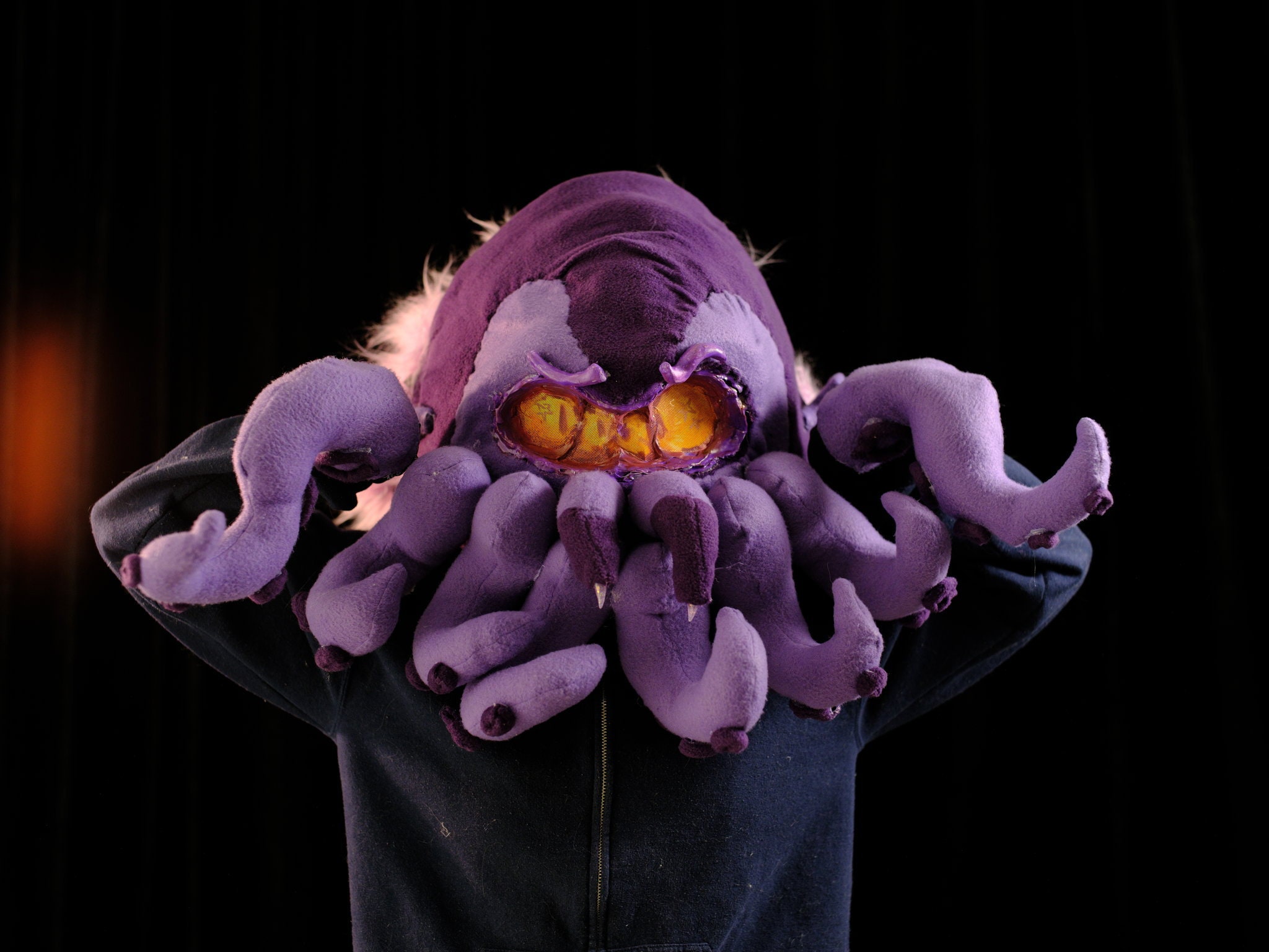 Octopus Spider Fursuit Head Partial With Tentacle Gloves - Etsy