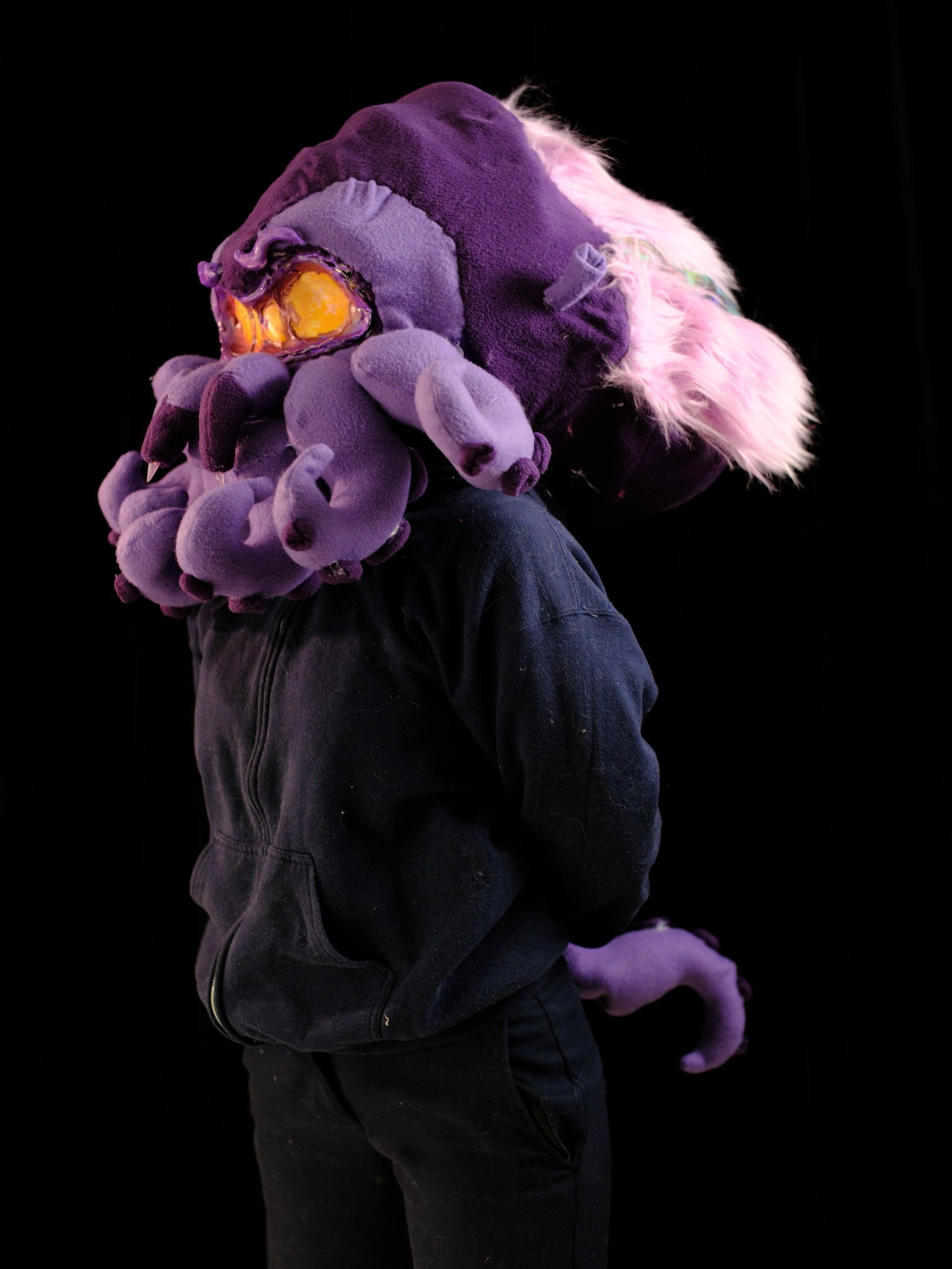 Octopus Spider Fursuit Head Partial With Tentacle Gloves - Etsy