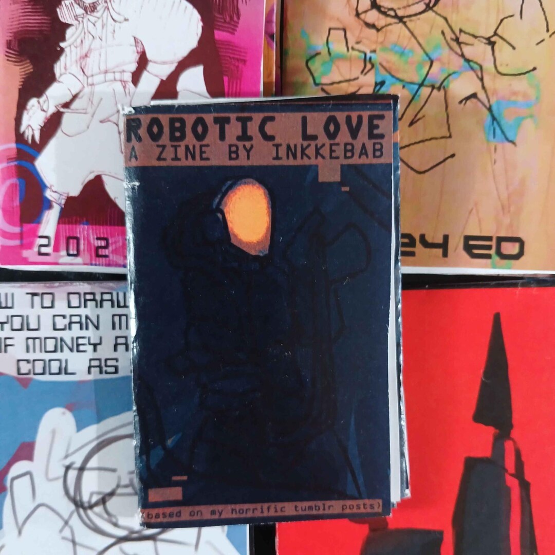 Mini Zine Collection, Sketchbook Snippets, Character Art, Etc - Etsy