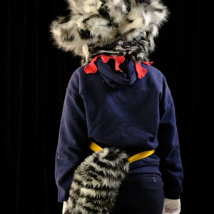 Demon / Ghost Liger lion X Tiger Fursuit Partial Head With Floor ...