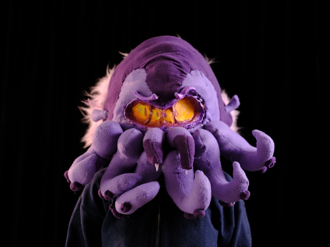 Octopus Spider Fursuit Head Partial With Tentacle Gloves - Etsy UK