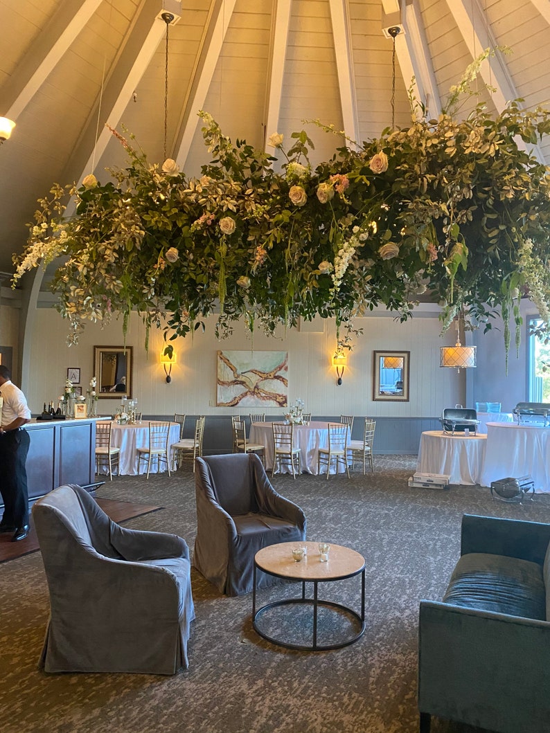 Rectangle & Square Floral Chandelier, Flower Frame, Rectangle or Square ...