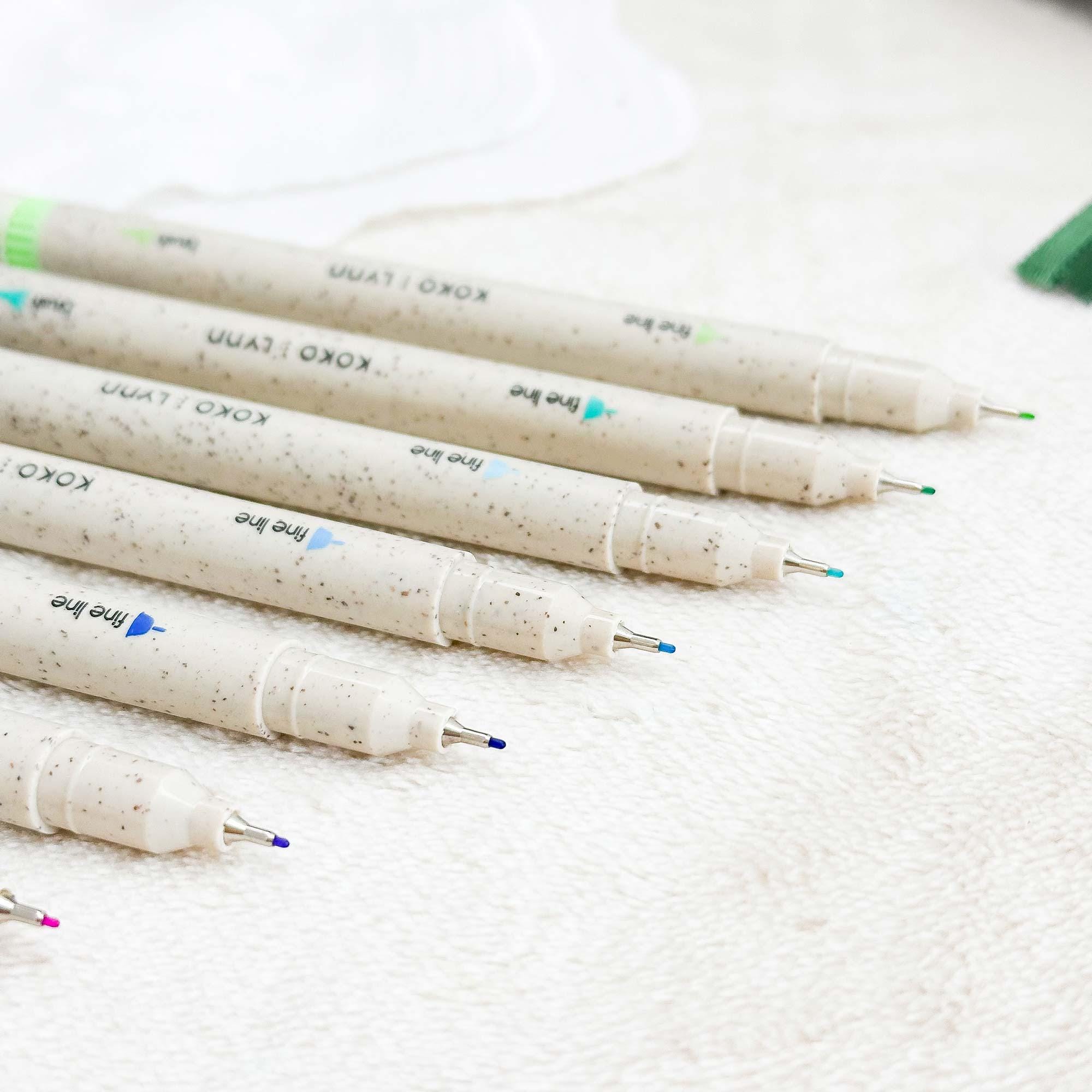 Brush Pens - Marker - Water Based Dual Tip Markers - Set of 12 - Etsy