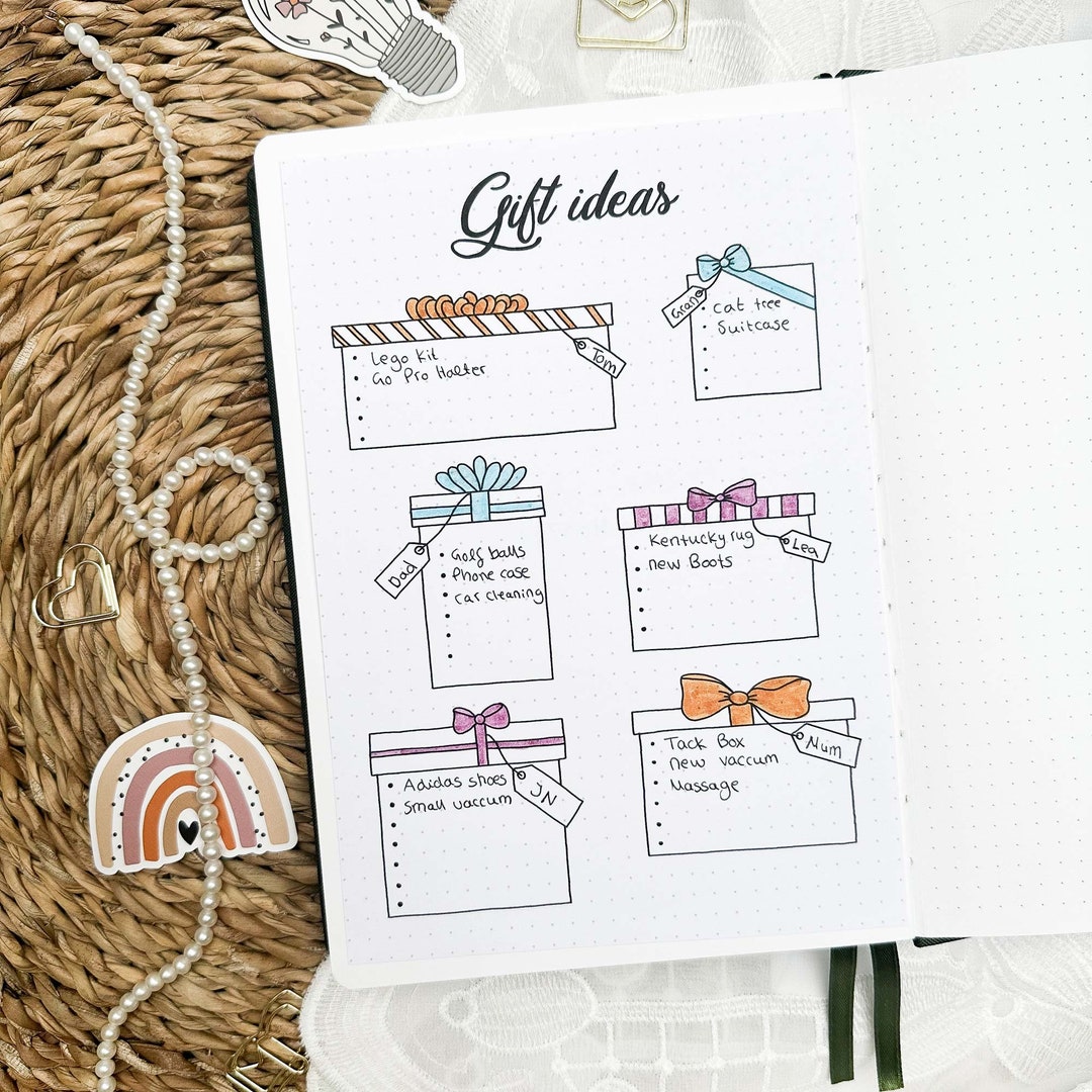 Gift Ideas | Stick-in-page | A5 Format | Tracker | Reading Journaling ...
