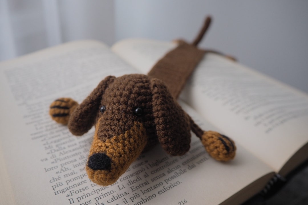 Chocolate and Tan Dachshund Dog Bookmark, Dachshund Gift for Dog Lover ...