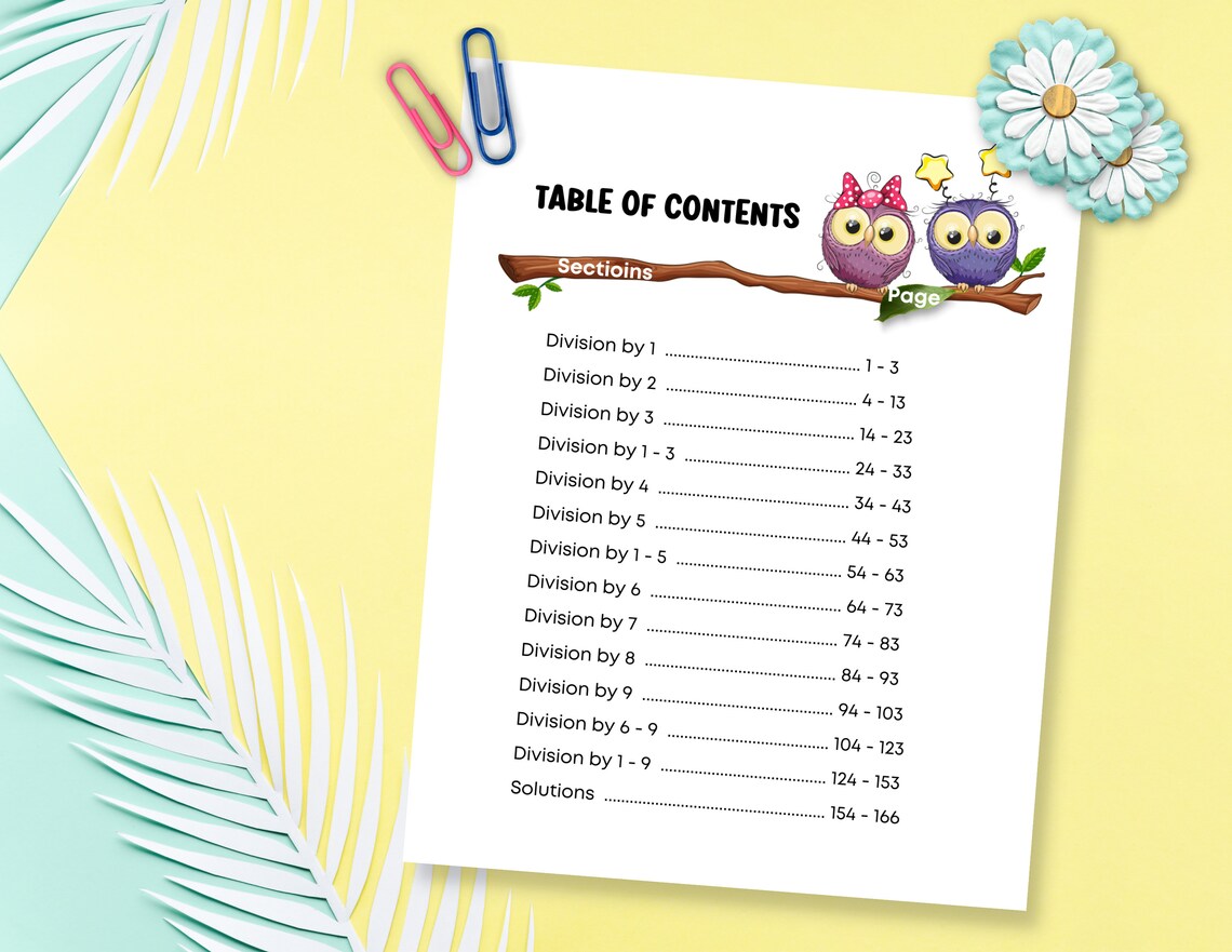 Division Worksheets for Kids, 3rd Grade, Montessori Math, Grade 3 ...