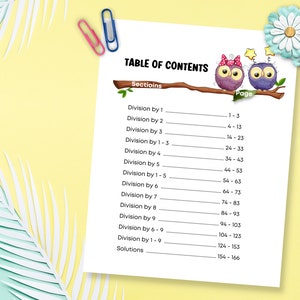 Division Worksheets for Kids, 3rd Grade, Montessori Math, Grade 3 ...