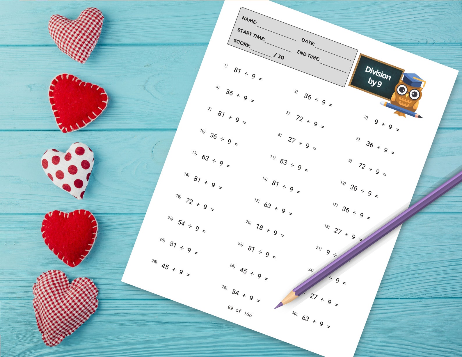 Division Worksheets for Kids, 3rd Grade, Montessori Math, Grade 3 ...