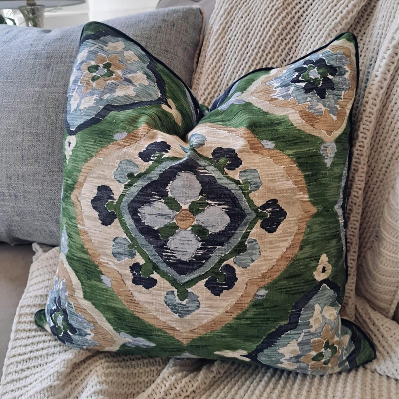 Grass Green Pillow - Etsy