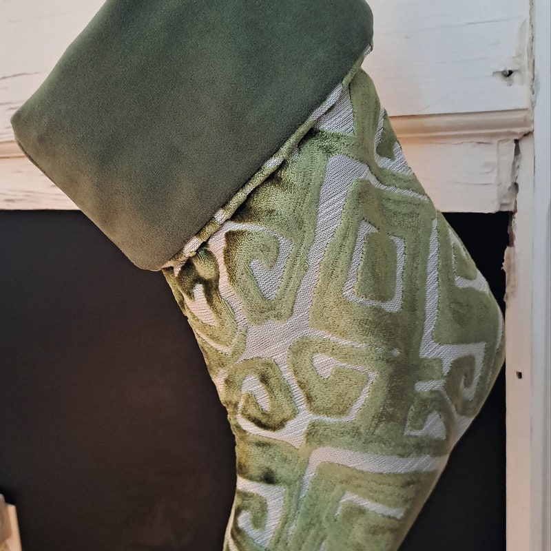 Green Stocking - Etsy