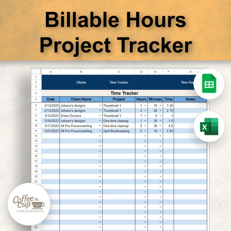 Fillable Hour Time Sheets - Etsy