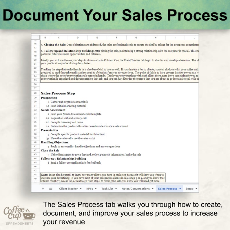 Client Tracker: Excel & Google Sheets CRM Template - Etsy