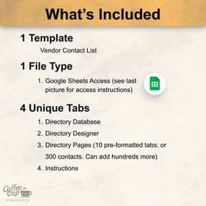 25 Person per Page Organizational Photo Directory | Customizable Google ...