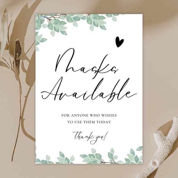 Wedding Mask Sign - Etsy