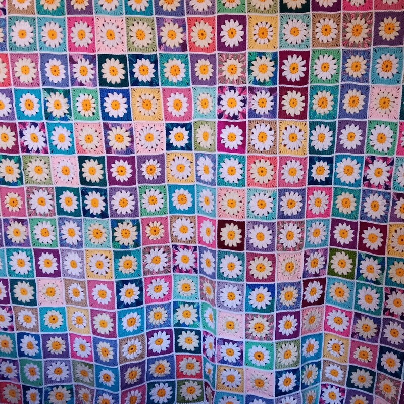 Daisy Afghan - Etsy