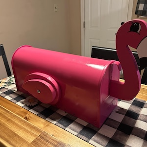Flamingo Standard Size Mailbox (made as the Orders Come In!) - Etsy
