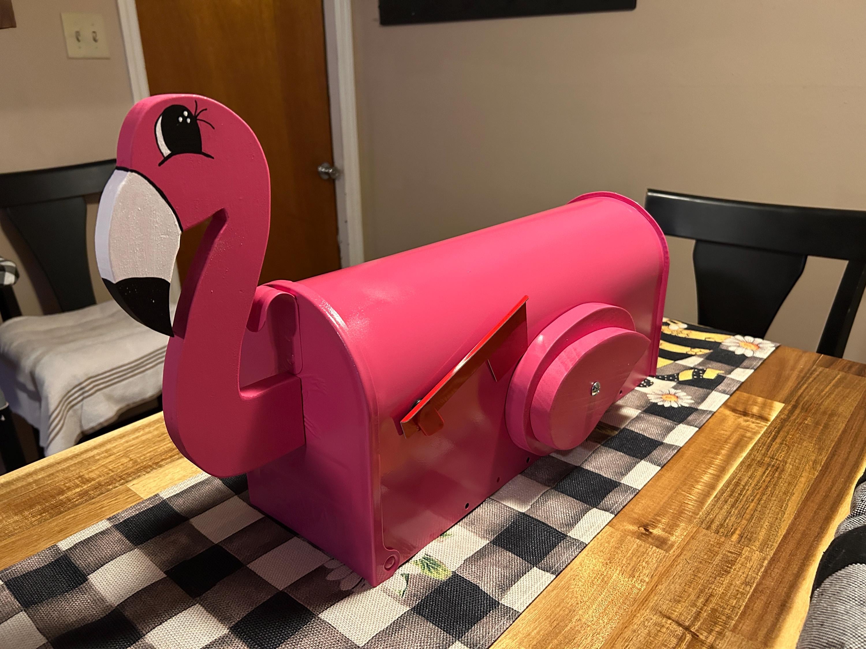 Flamingo Standard Size Mailbox (made as the Orders Come In!) - Etsy