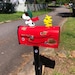 Large Snoopy and Woodstock ( Made as the Orders Come in ) MAILBOX NOT ...