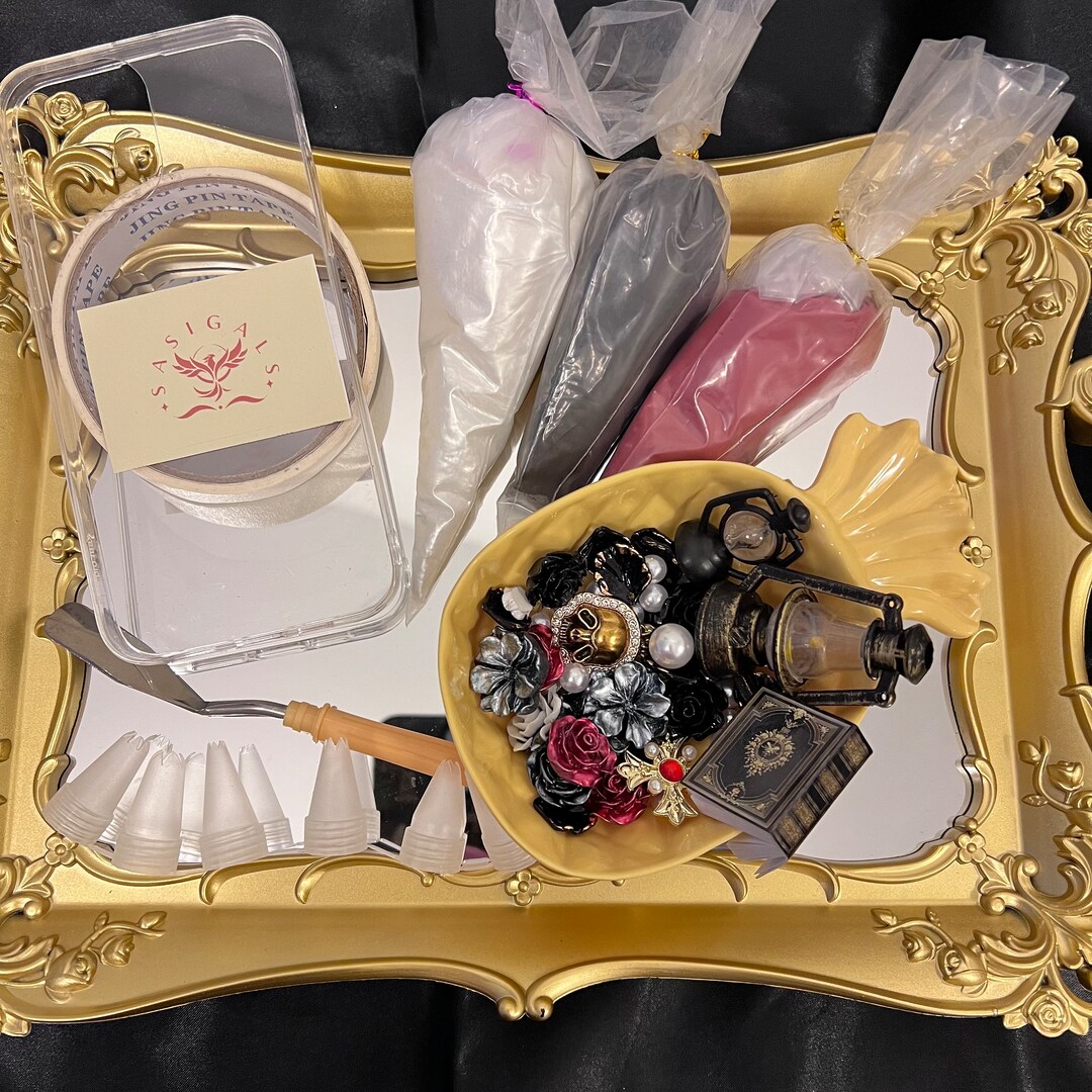 Custom Goth Decoden Phone Case Kit for All Brand - Etsy