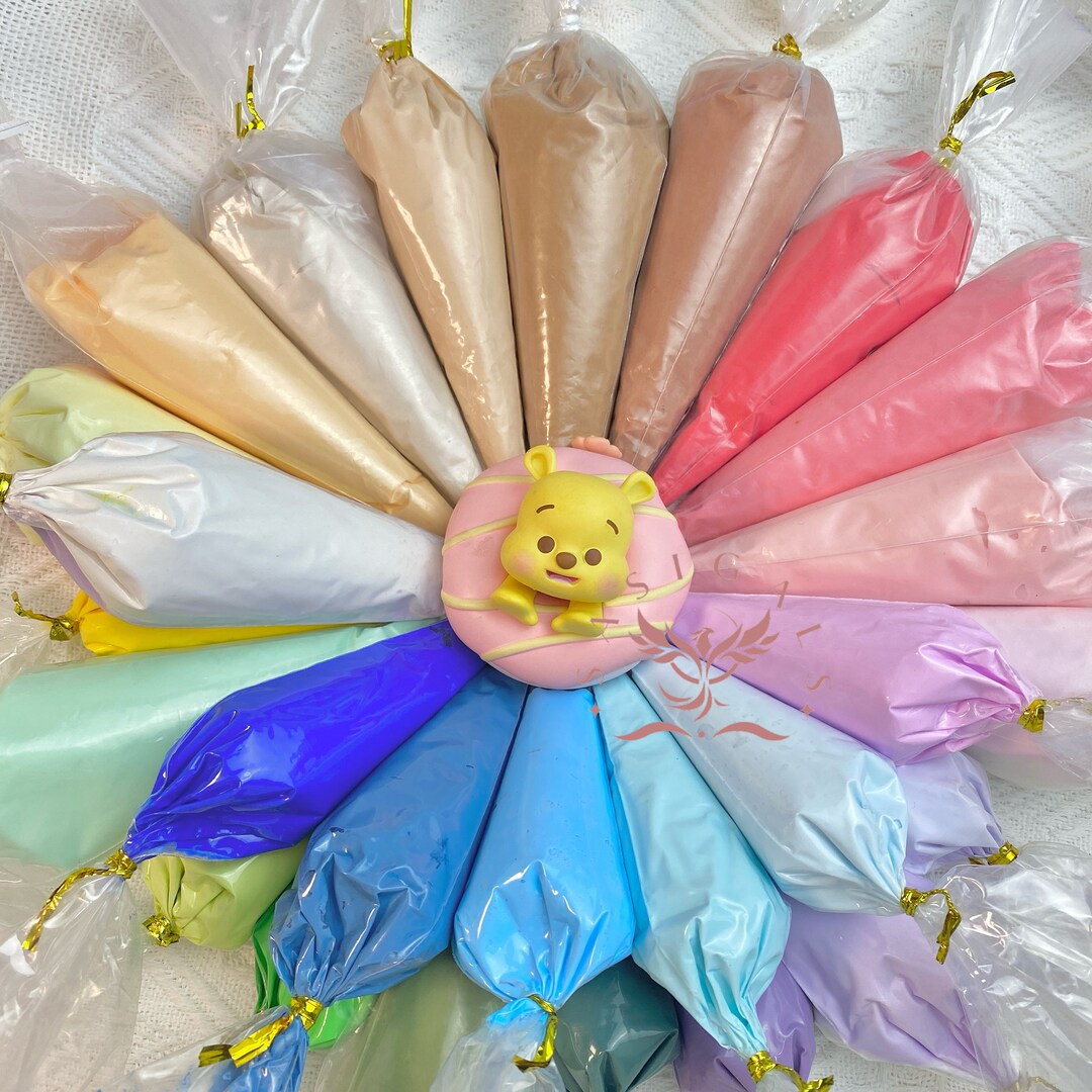 100g ,available in 30 Colors, Fivedecorden Whipped Cream, Silicone Deco ...