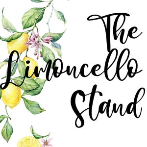 Limoncello Stand Sign / Digital Download / Bridal Shower Decor ...