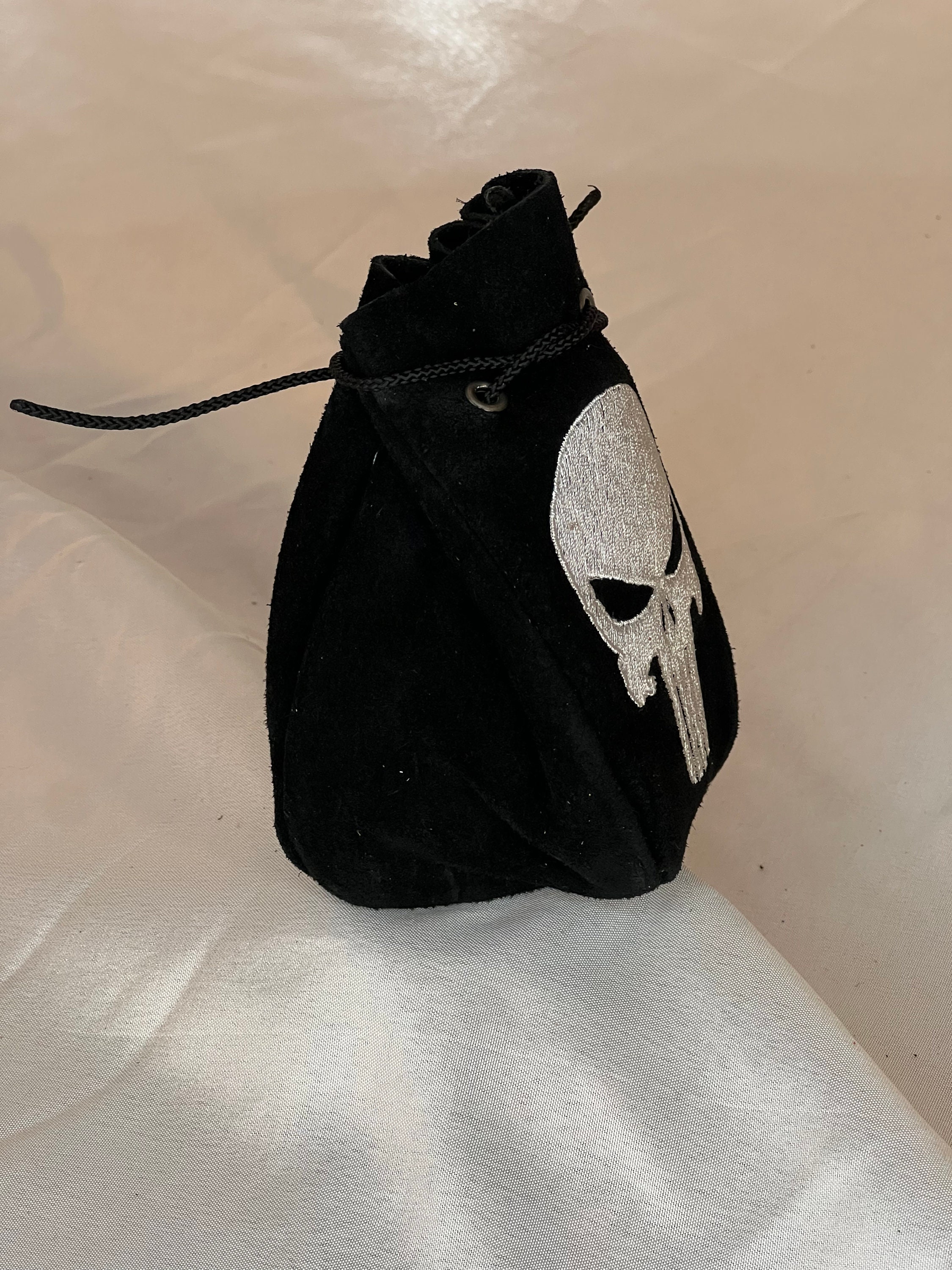 Punisher Dice Pouch Sack Stash Poke Bag Pieces Holder Gamer Role Play ...