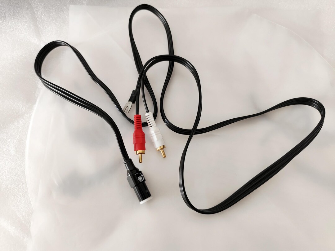 Phono Tonearm Cable - MDIN 5-pin to RCA W Ground - 1.5m - Etsy