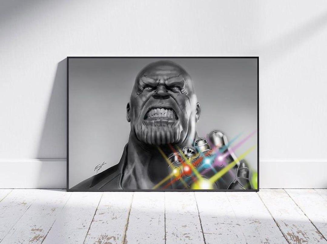 Thanos Digital Print PDF & JPG | High Resolution Printable Handmade ...