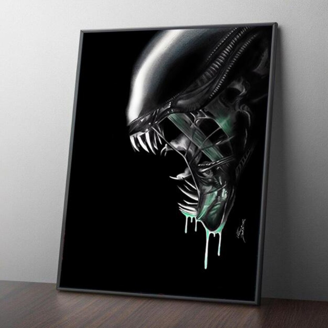 Xenomorph (ALIEN) Digital Print PDF | High Resolution Printable ...